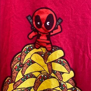 Marvel | Tops | 3 For 2 Deadpool Taco Shirt | Poshmark